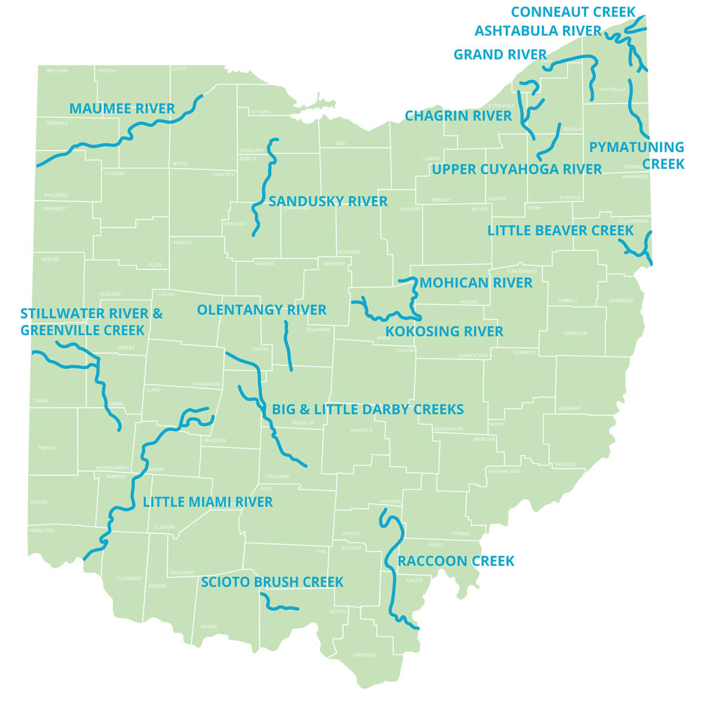 List of Ohio's Scenic Rivers