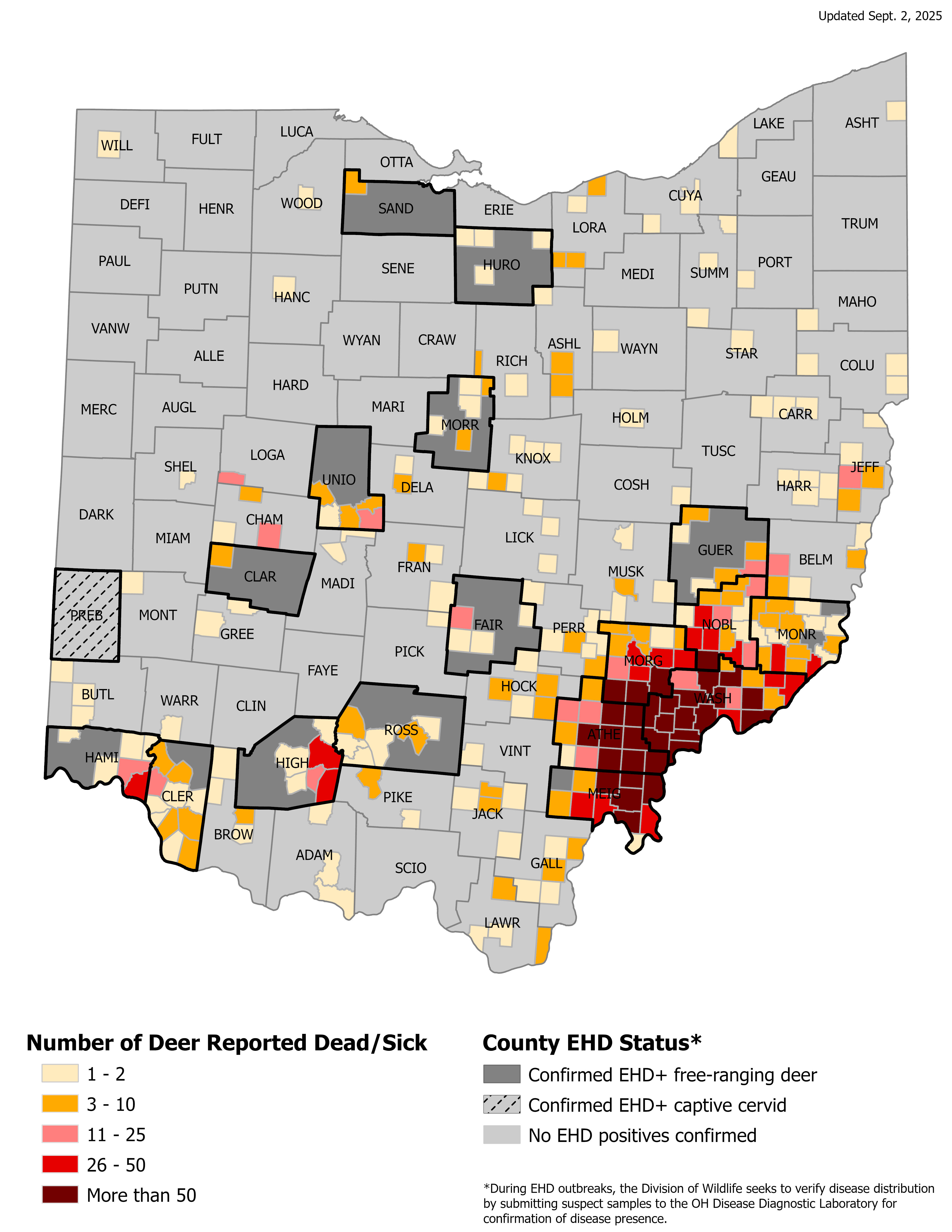Epizootic Hemorrhagic Disease (EHD) in Cattle | Agriculture and Natural Resources in Hardin County
