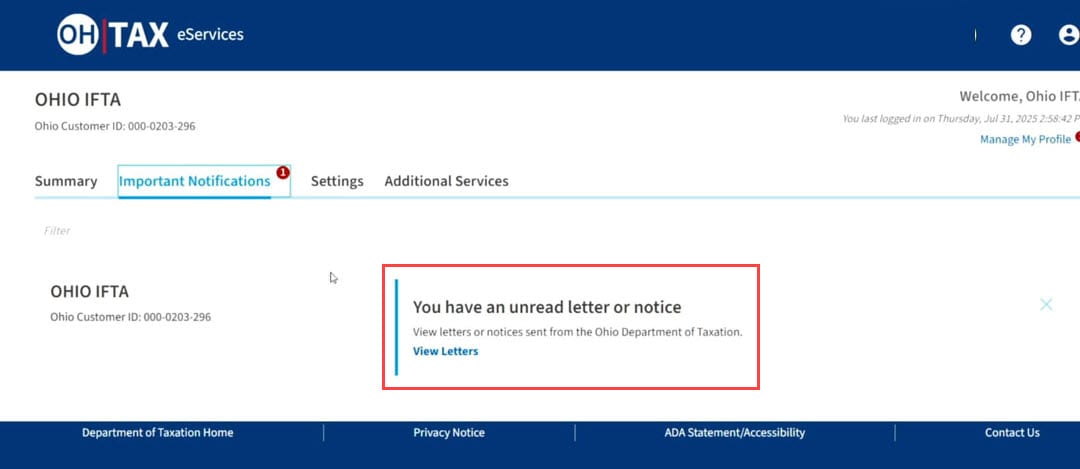 Requesting Additional and Replacement Decals (IFTA)