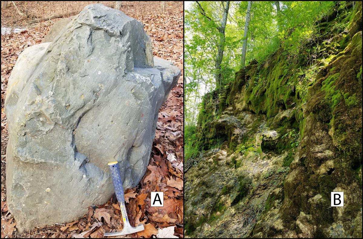 Geology of Shale Hollow Park
